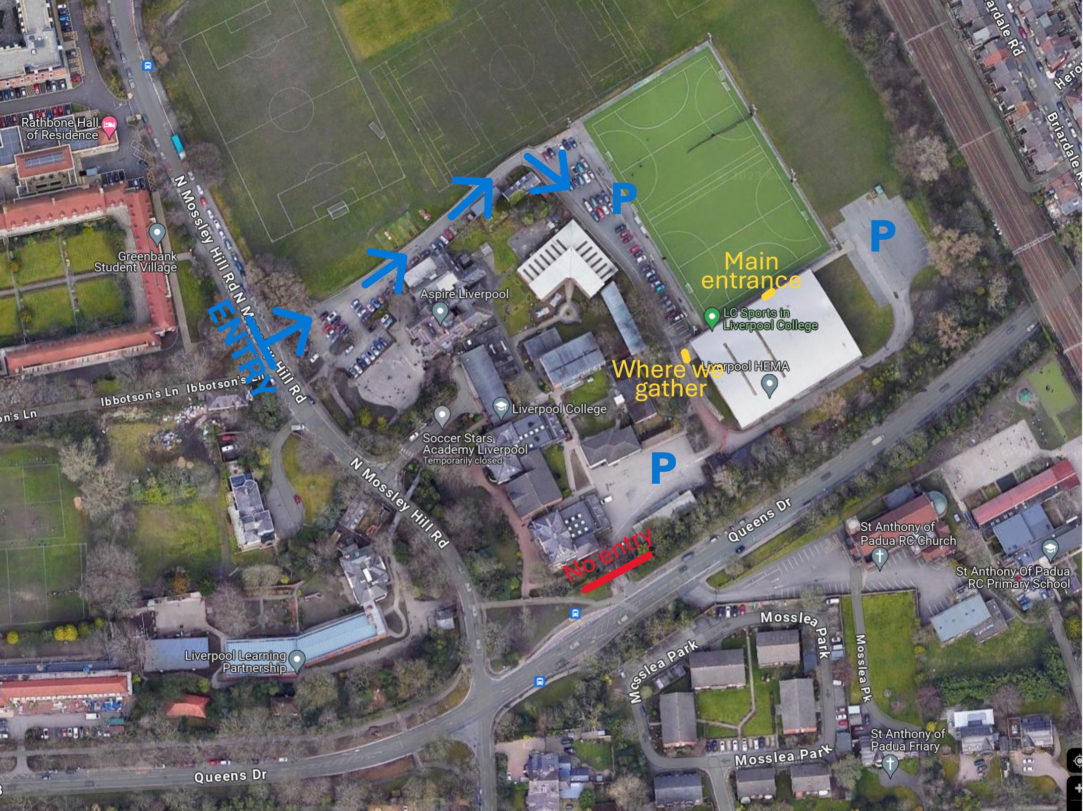 Update: finding the venue, building works finished – Liverpool HEMA